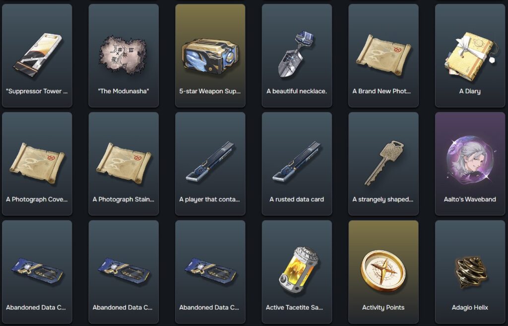 Wuthering Waves Database | WutheringWaves.gg