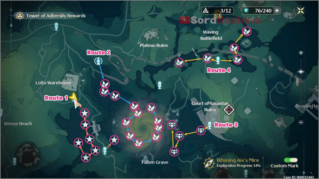 Iris Route & Farming Guide | Wuthering Waves