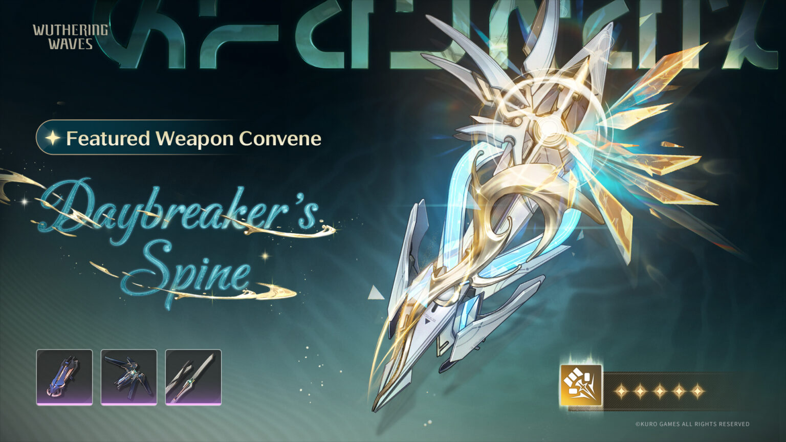 [Daybreaker's Spine] Featured Weapon Convene | Wuthering Waves